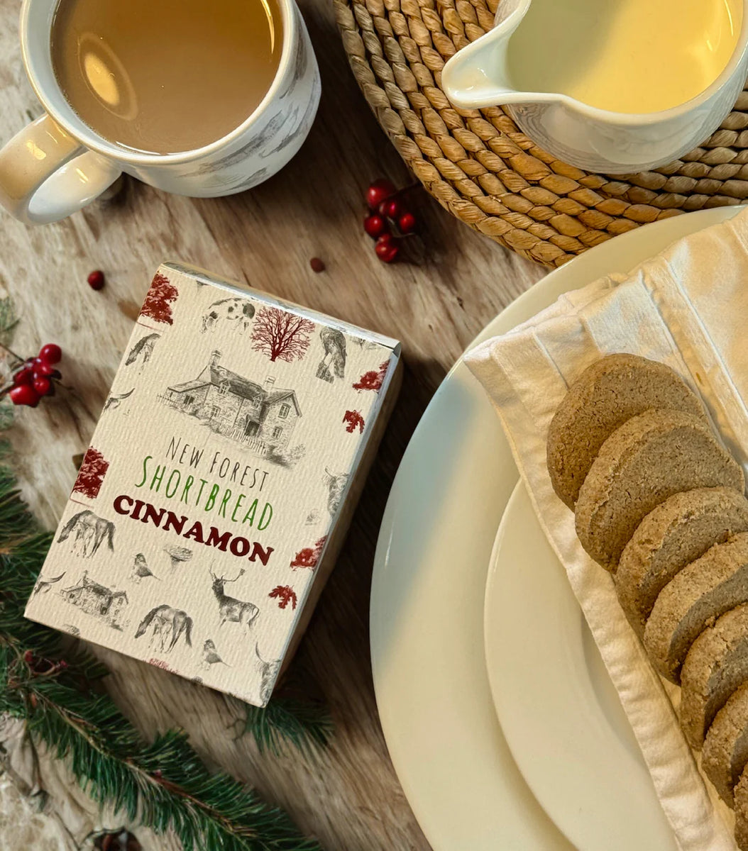 NEW FOREST CINNAMON SHORTBREAD – Algerian Coffee Stores