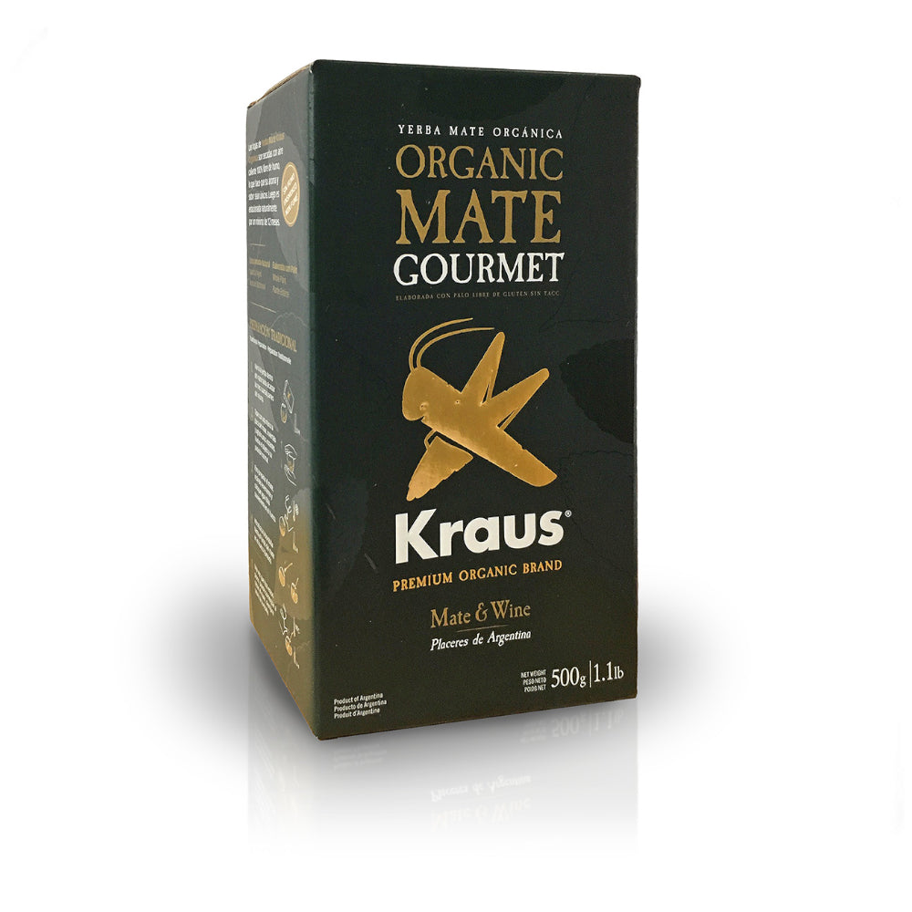 ORGANIC KRAUS GOURMET PURE MATE 500G – Algerian Coffee Stores